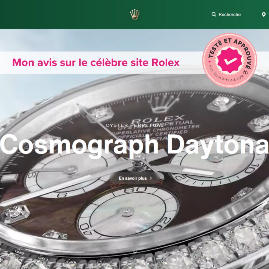 Mon retour d'expérience sur le site Rolex